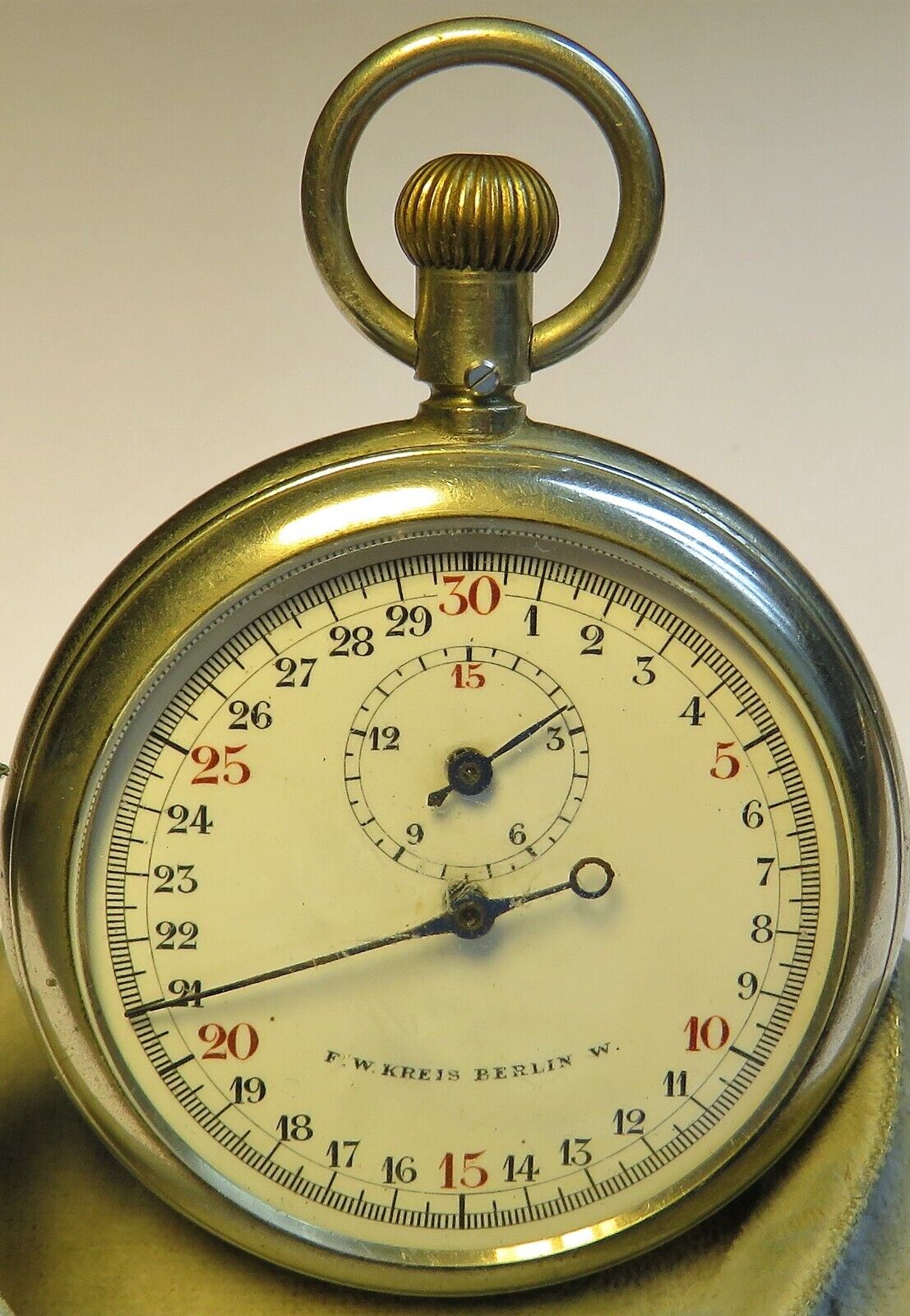 District FW Berlin machine gun stopwatch air force WW1 Jasta pilot wat ...